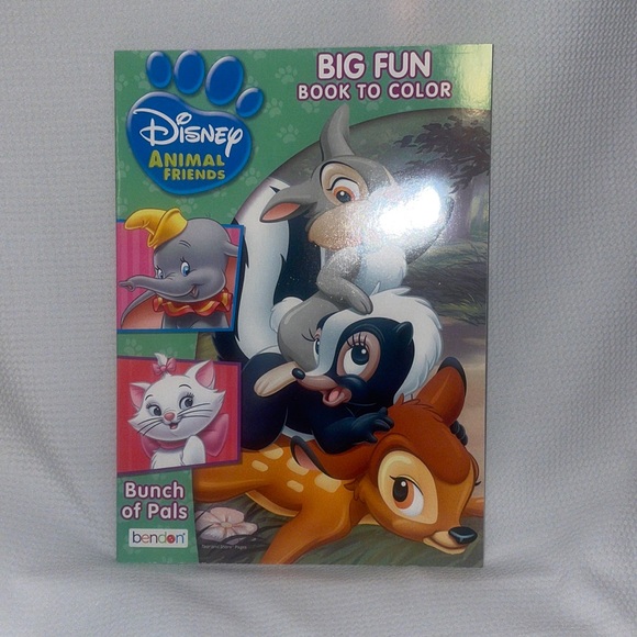 Disney | Office | Disney Animal Friends Coloring Book | Poshmark